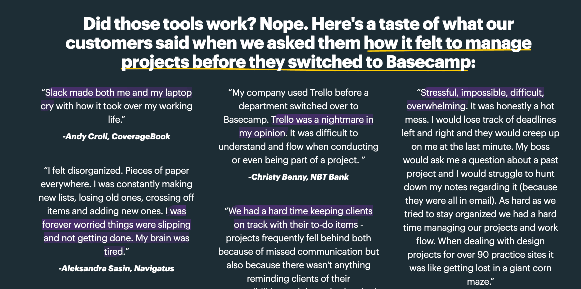 Five Examples of Dynamic Customer Success Pages